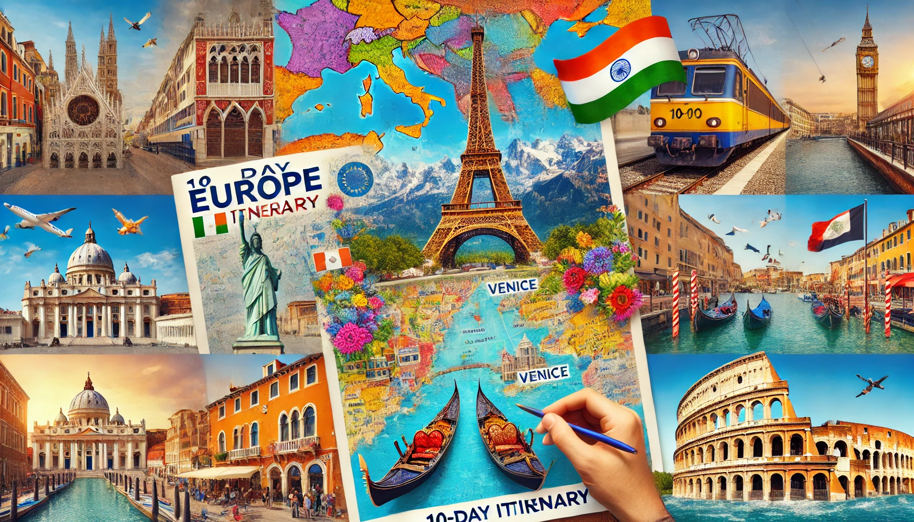 10-Day Europe Itinerary Step by Step Plan